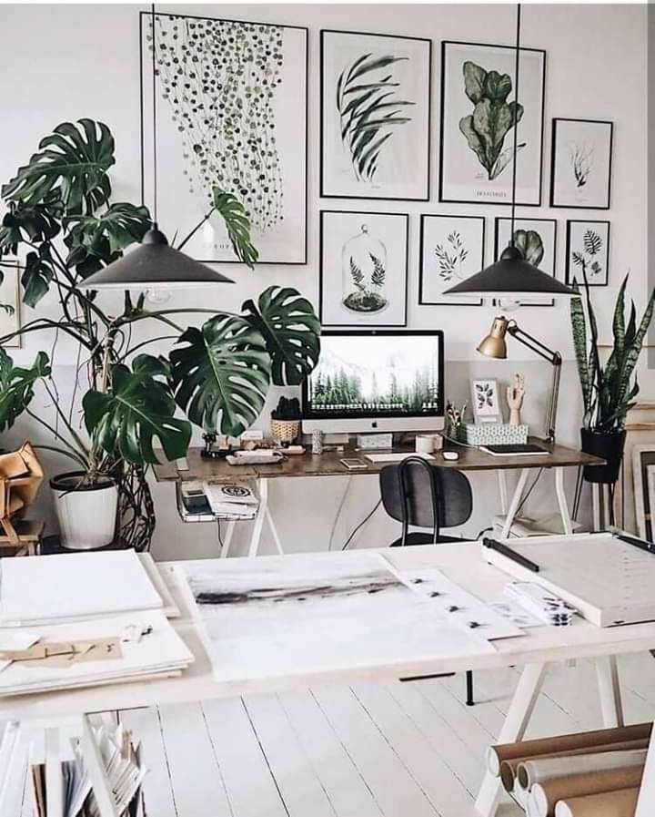 17 Working Table Yang Simple Tetapi Cantik Dan Memukau | Giler Deco