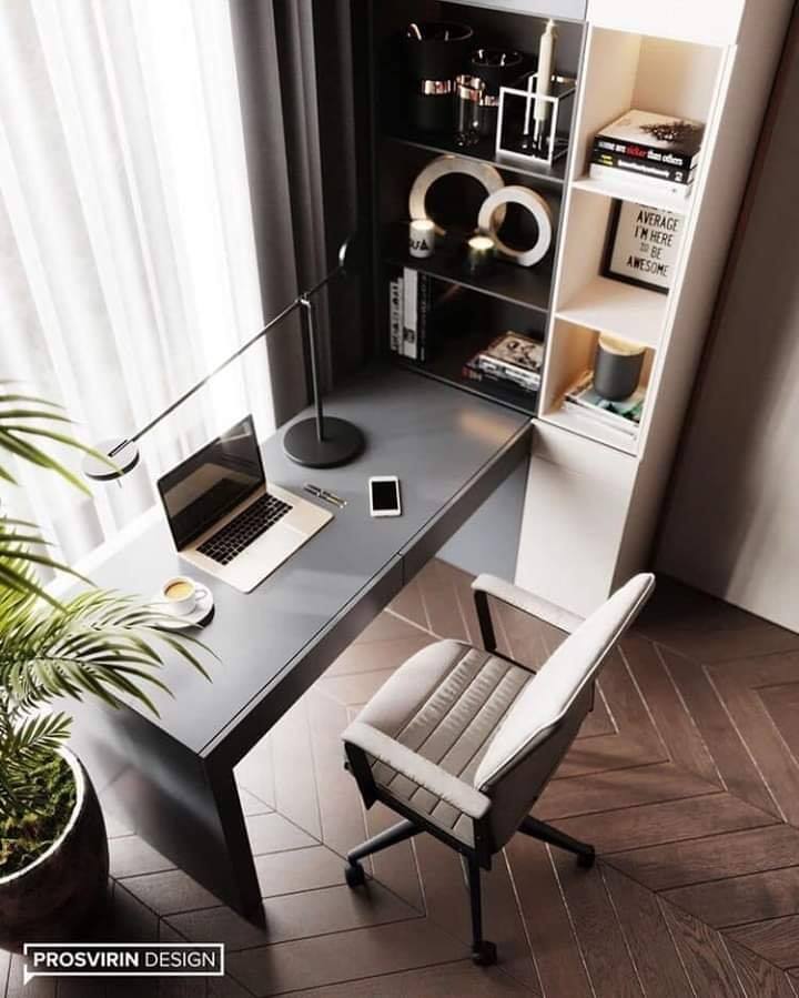 17 Working Table Yang Simple Tetapi Cantik Dan Memukau | Giler Deco