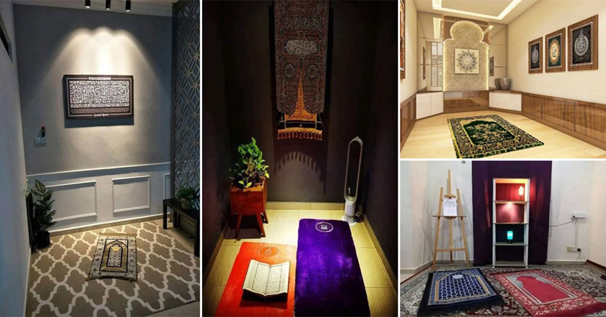 Dekorasi Ruang Solat Yang Boleh Anda Cuba Di Rumah
