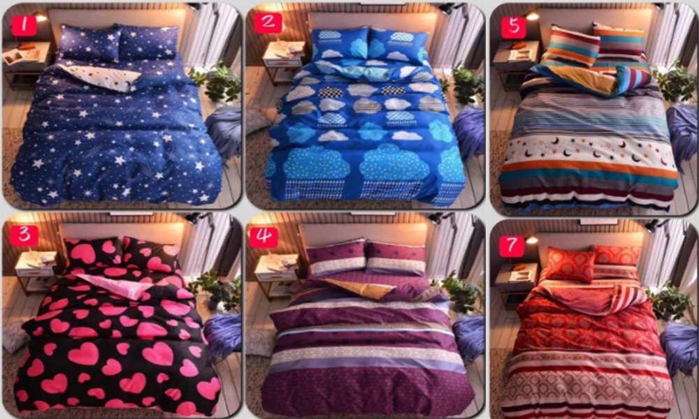 Pemilihan Cadar Katil Yang Murah Tapi Cantik | Giler Deco