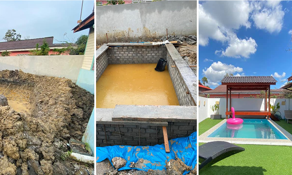 Pemuda Ini DIY Kolam Renang Hanya Dalam 2 Hari! | Giler Deco