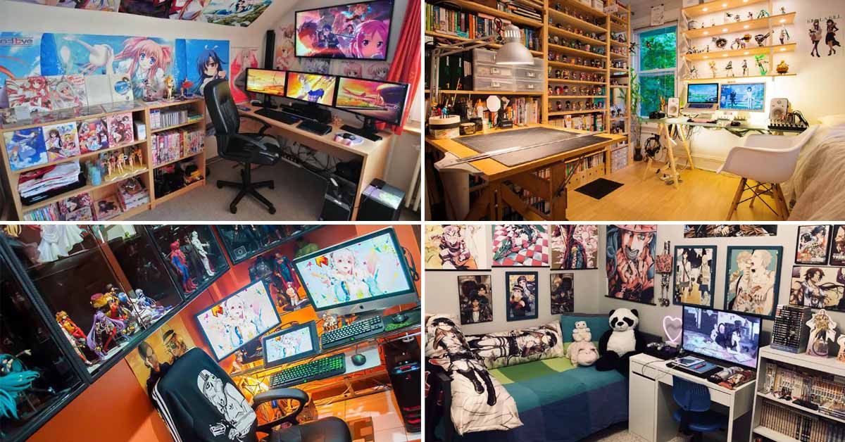 6 Contoh Dekorasi Menarik Untuk Bilik Pencinta Anime "Otaku"