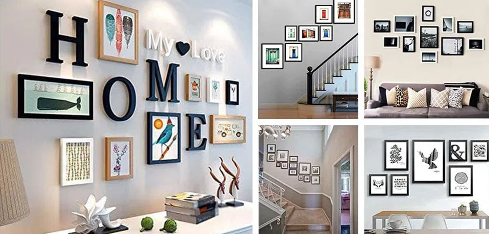 13 Contoh Dekorasi Frame Gambar Yang Menarik | Giler Deco