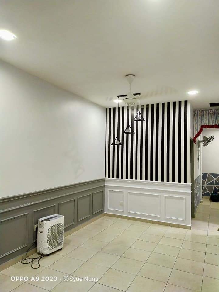 Cara DIY Wainscoting Dinding Dan Shiplap Wall