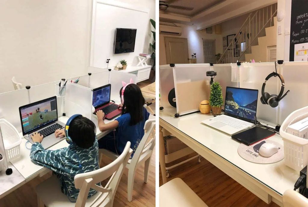 Cara Ubah Meja Makan Menjadi Tempat Belajar Online (PdPR) Bercirikan ...