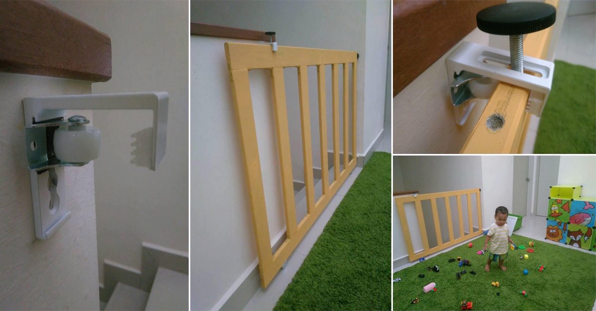 DIY Baby Safety Gate Dirumah Bermodalkan RM30