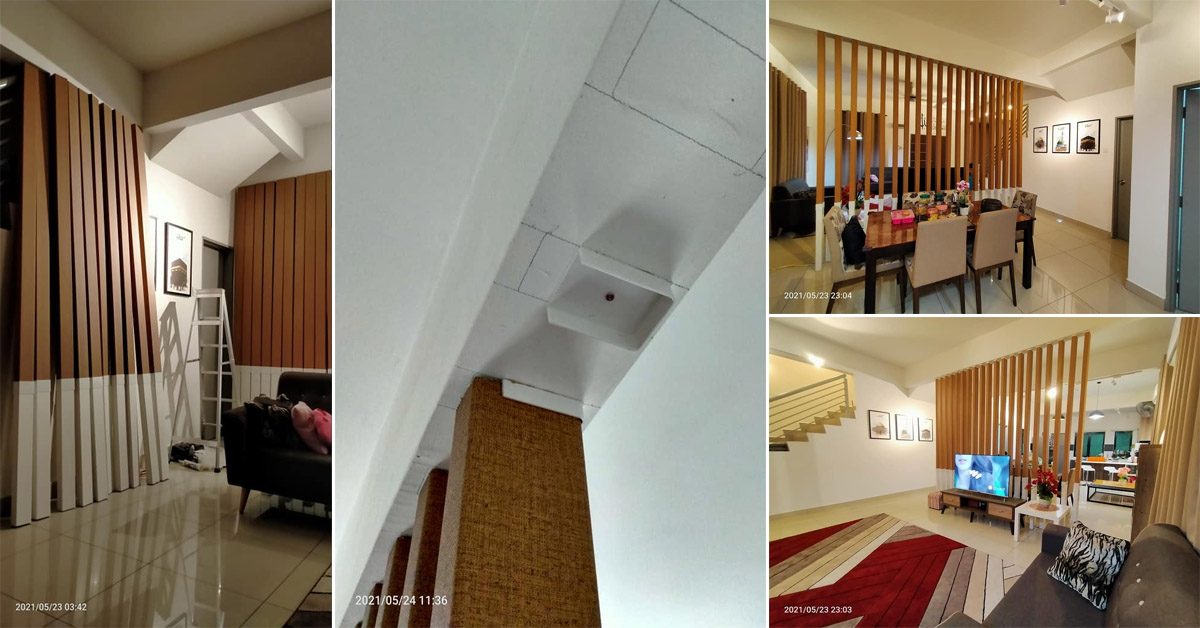 DIY Divider Bajet Daripada Paip Untuk Menutup Dapur Anda