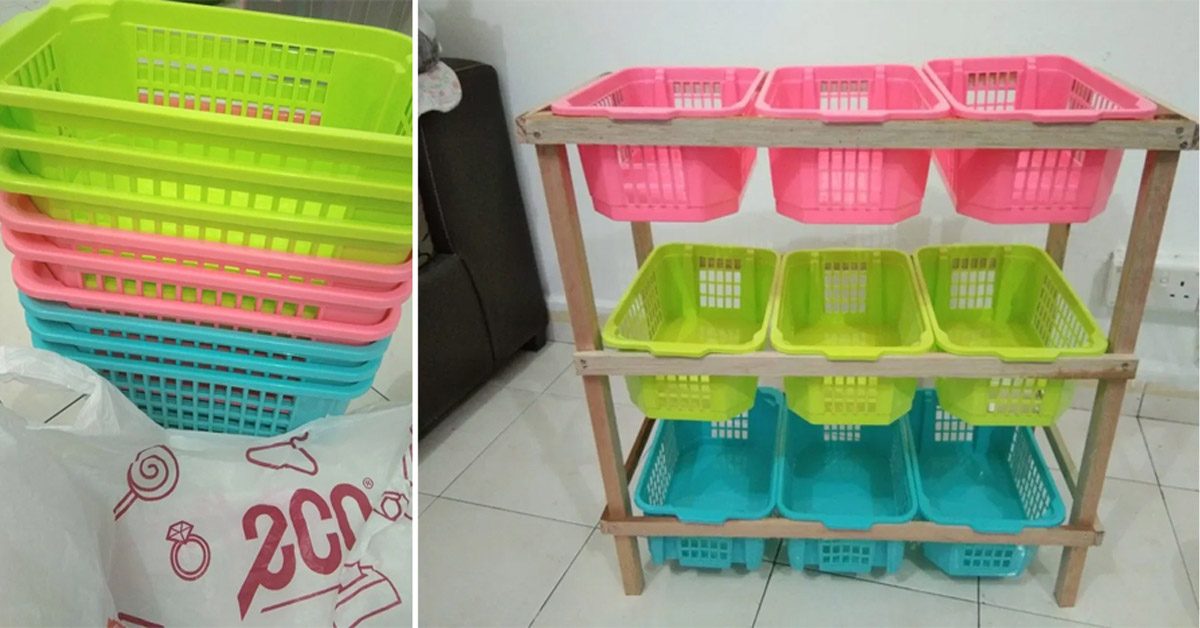 DIY Rak Mainan Untuk Anak Bermodalkan Bawah RM30