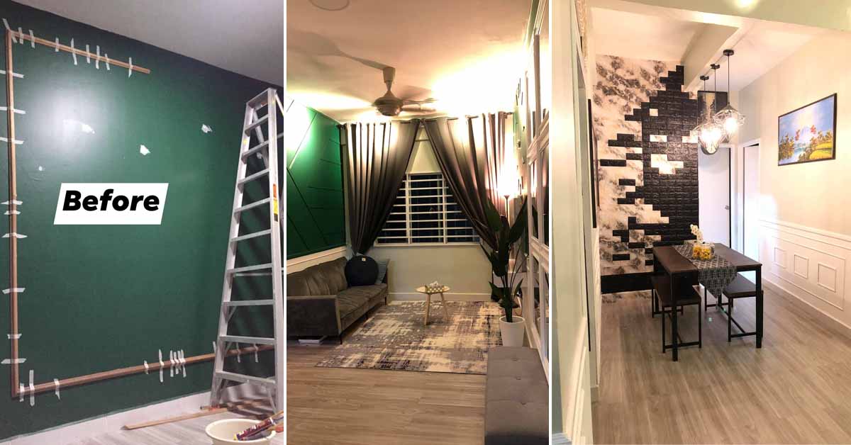 Projek Deco Rumah PPR Kelantan Guna Wainscoting