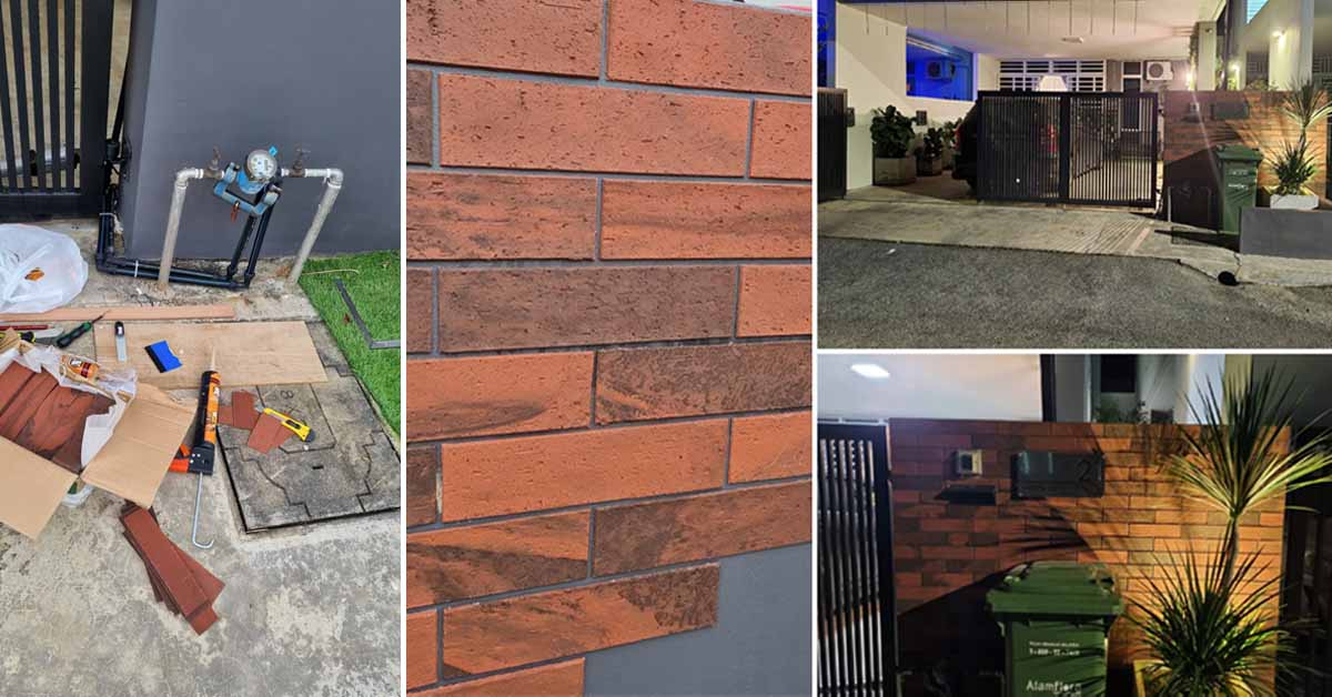 Projek DIY Pagar Rumah Persis Gaya Jongkong Batu