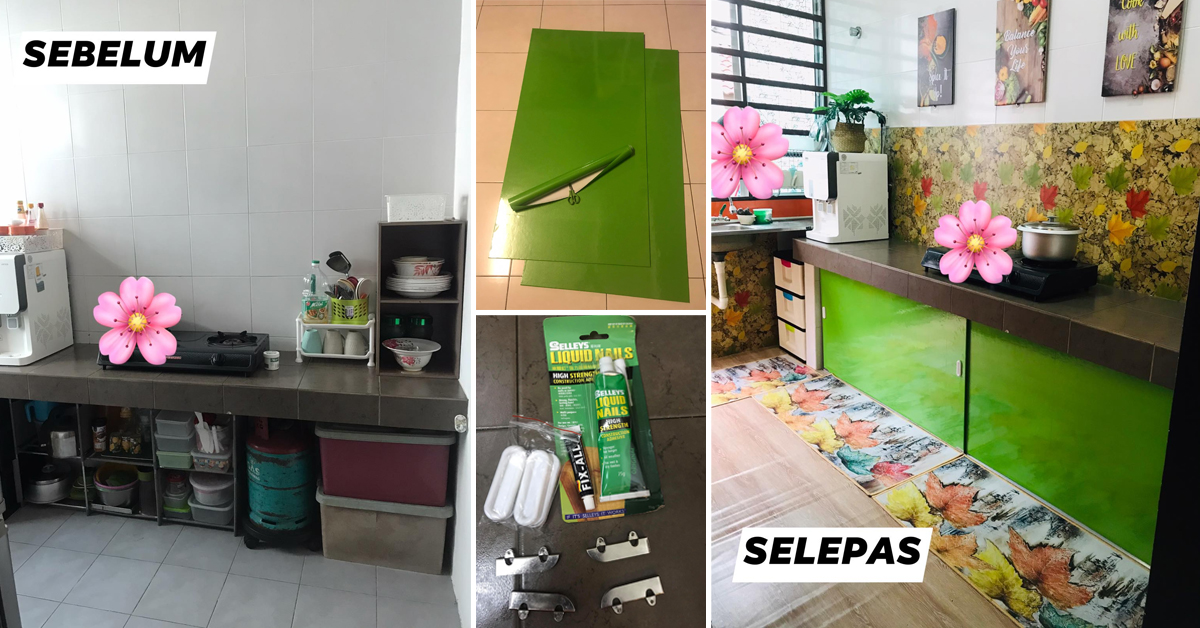 Cara Mudah DIY Almari Table Top Tanpa Guna Drill
