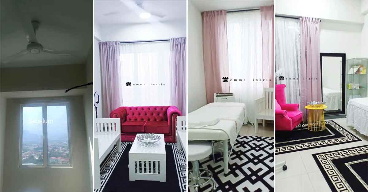 Penghasilan Deco Ringkas Pada Ruang Bilik Spa