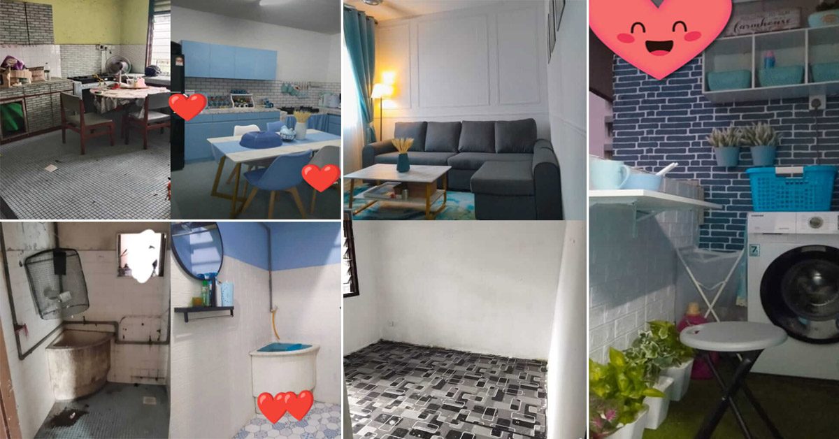 Transformasi Rumah Kuarters Lama 90an Kembali Nampak Cantik