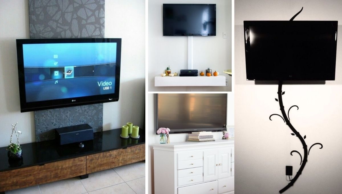 7 Cara Kreatif Untuk Sorok Wayar Kabel TV | Giler Deco