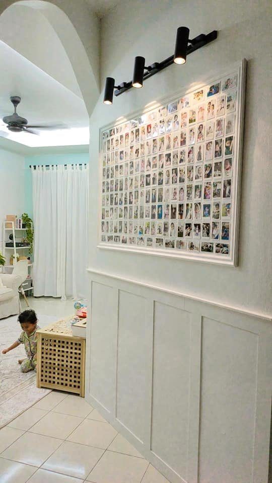 Makeover Dinding Rumah Dengan DIY Frame Gambar