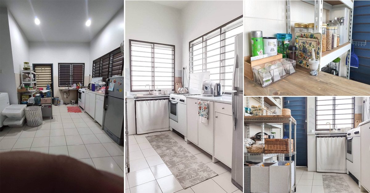Makeover Bahagian Ruang Simpanan Dapur Bermodalkan RM400