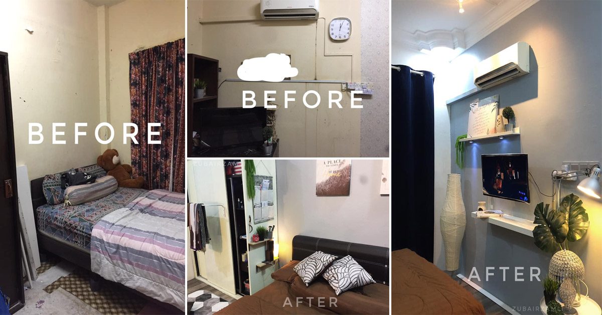 Makeover Bilik Bujang Yang Sudah Terbiar Di Telan Usia