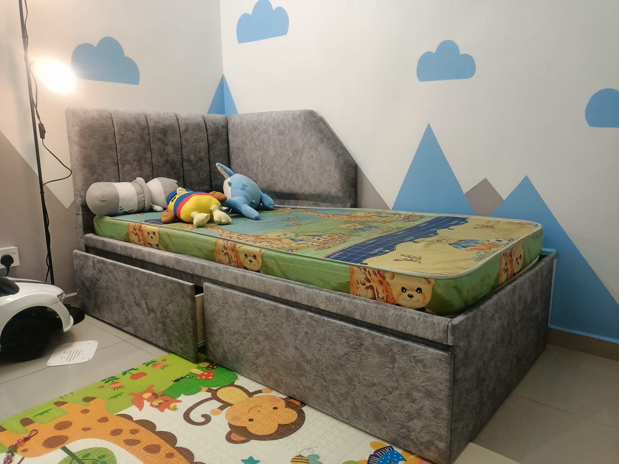 DIY Katil Anak Menggunakan Kayu Plywood