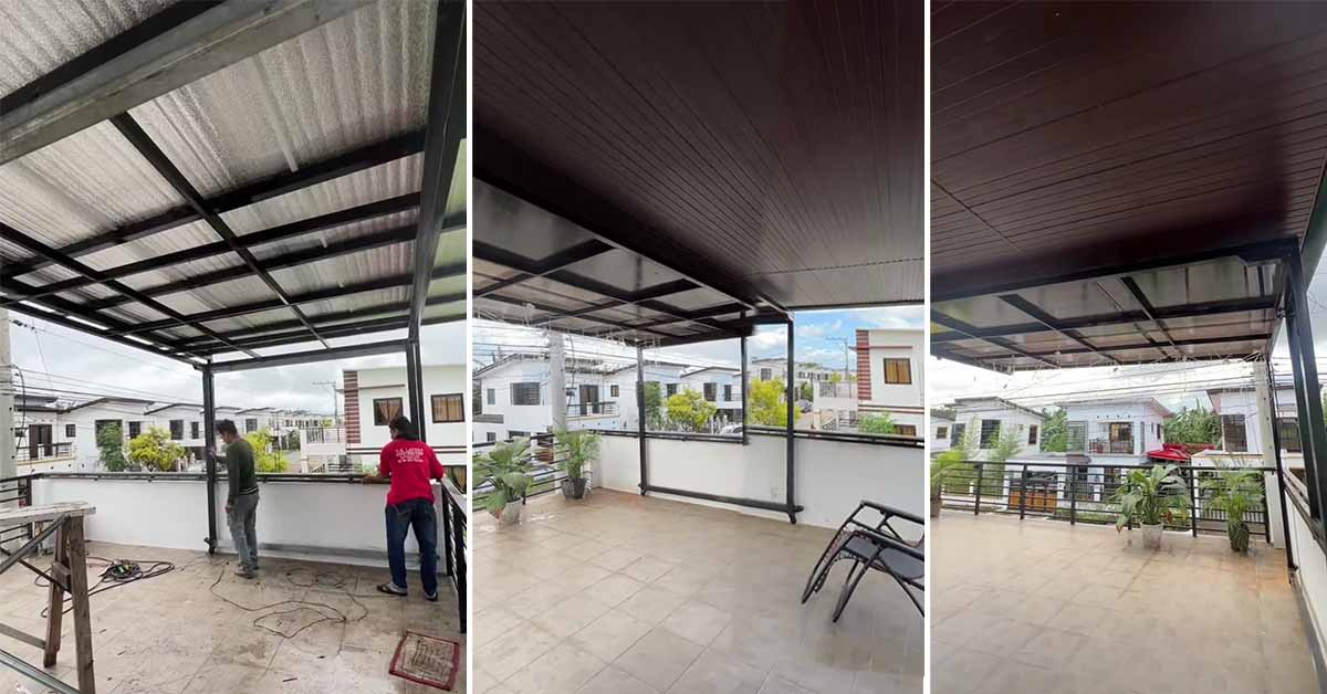Projek Pemasangan Awning Pada Kawasan Beranda