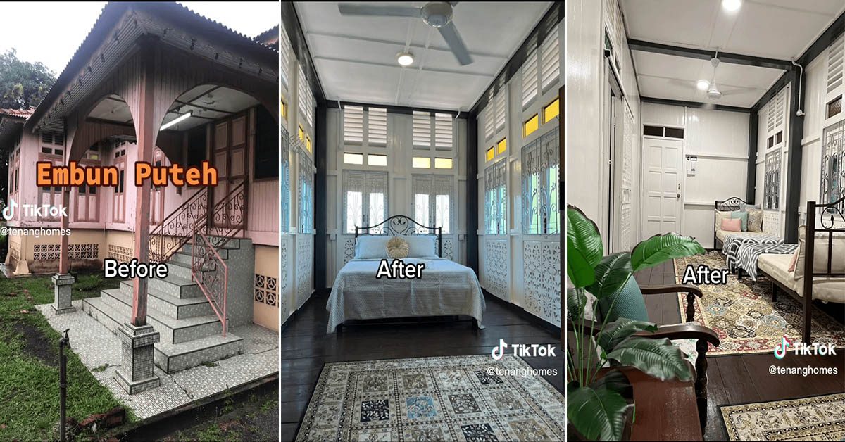 Proses Baiki Rumah Pusaka Embun Puteh Yang Terbiar