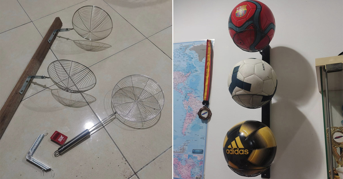 DIY Tempat Simpan Bola Daripada Barangan Kedai ECO